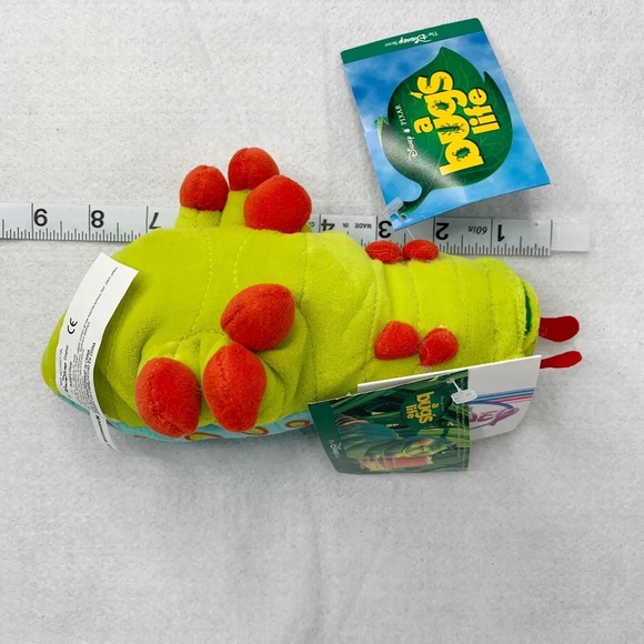 Disney | Toys | Disney Pixar Heimlich Plush Mini Bean Bag Bugs Life 8 ...